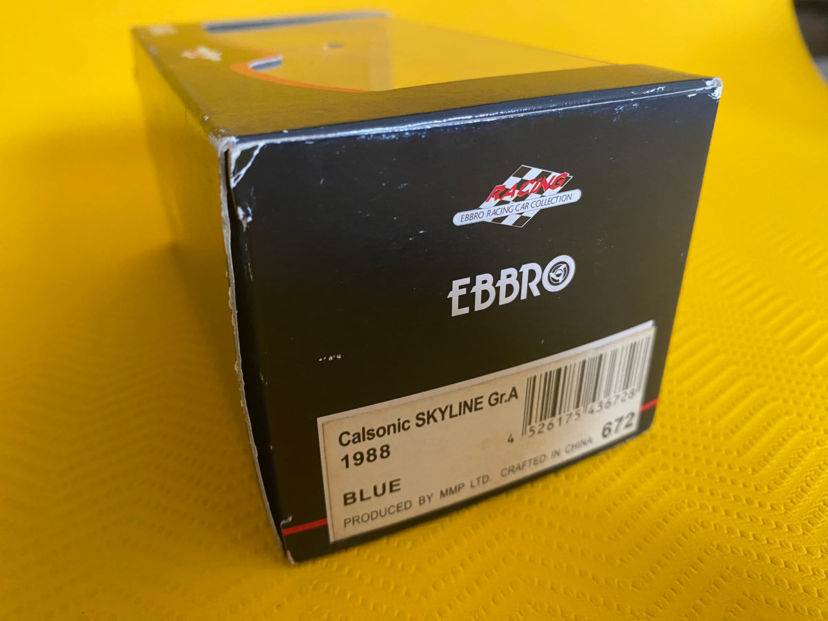 EBBRO 1/43 Nissan Skyline Calsonic R31 GTS-R Group A 1988 – NIHOBBY 日改通商